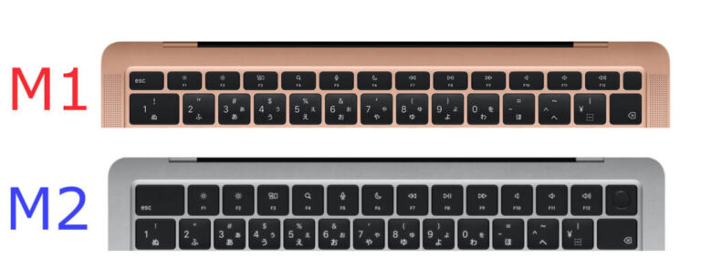 【比較】MacBookAir M1とM2の違いは？|どっちがオススメか | ミノタケガジェット
