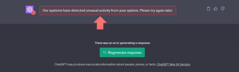 ChatGPT「Our systems have detected unusual activity from your system. Please try again later.」の原因 ...